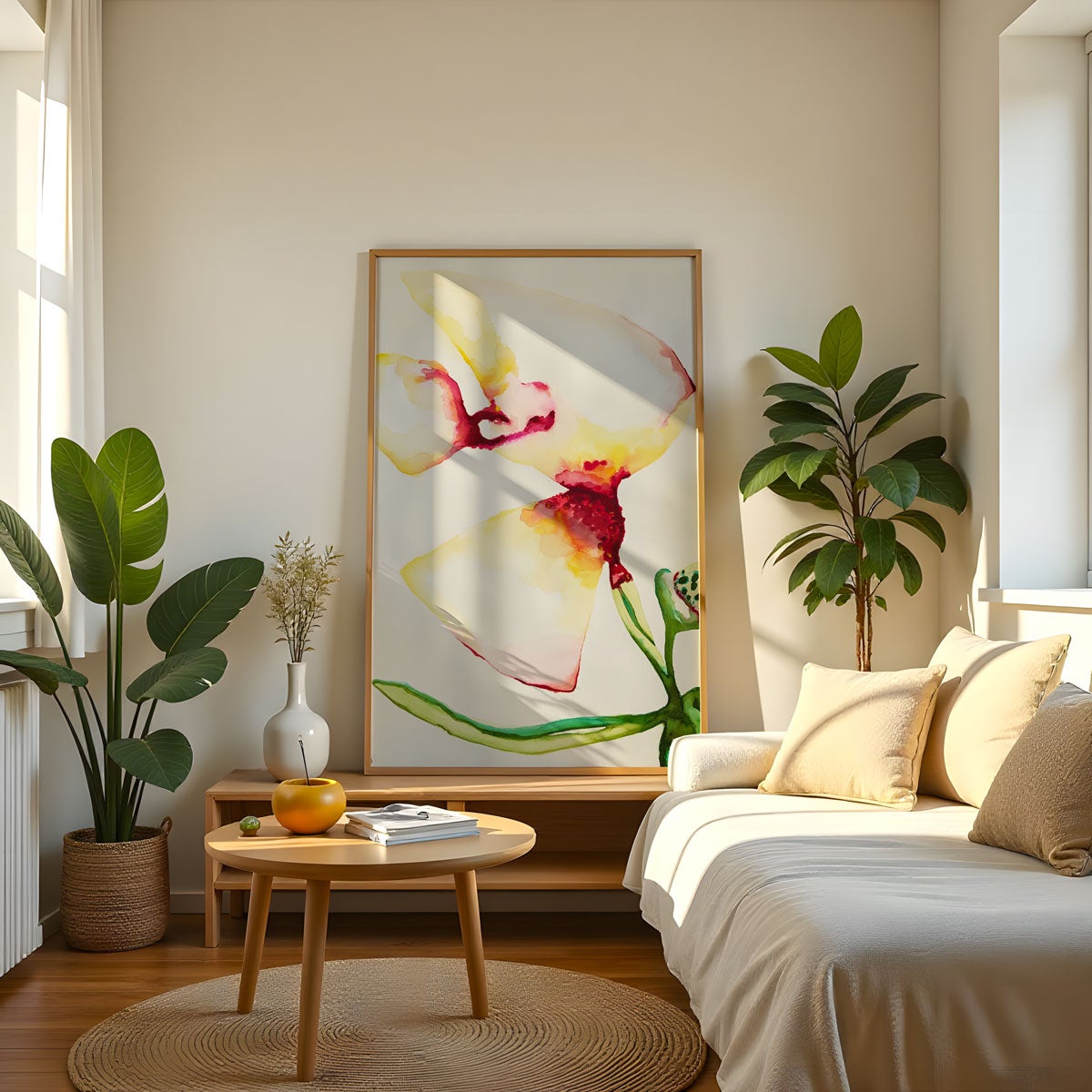 LILIUM Original Painting Unframed 30" X 22” | By Robin Raymond